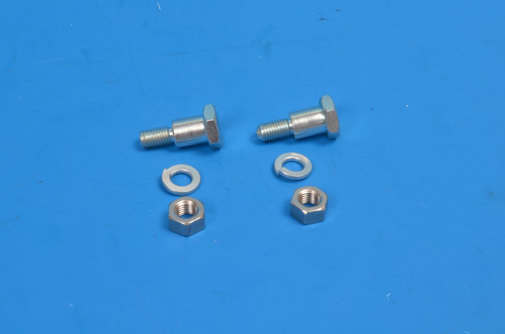 Chevy Emergency Brake Cable Roller Bolt Set, 1955-1959