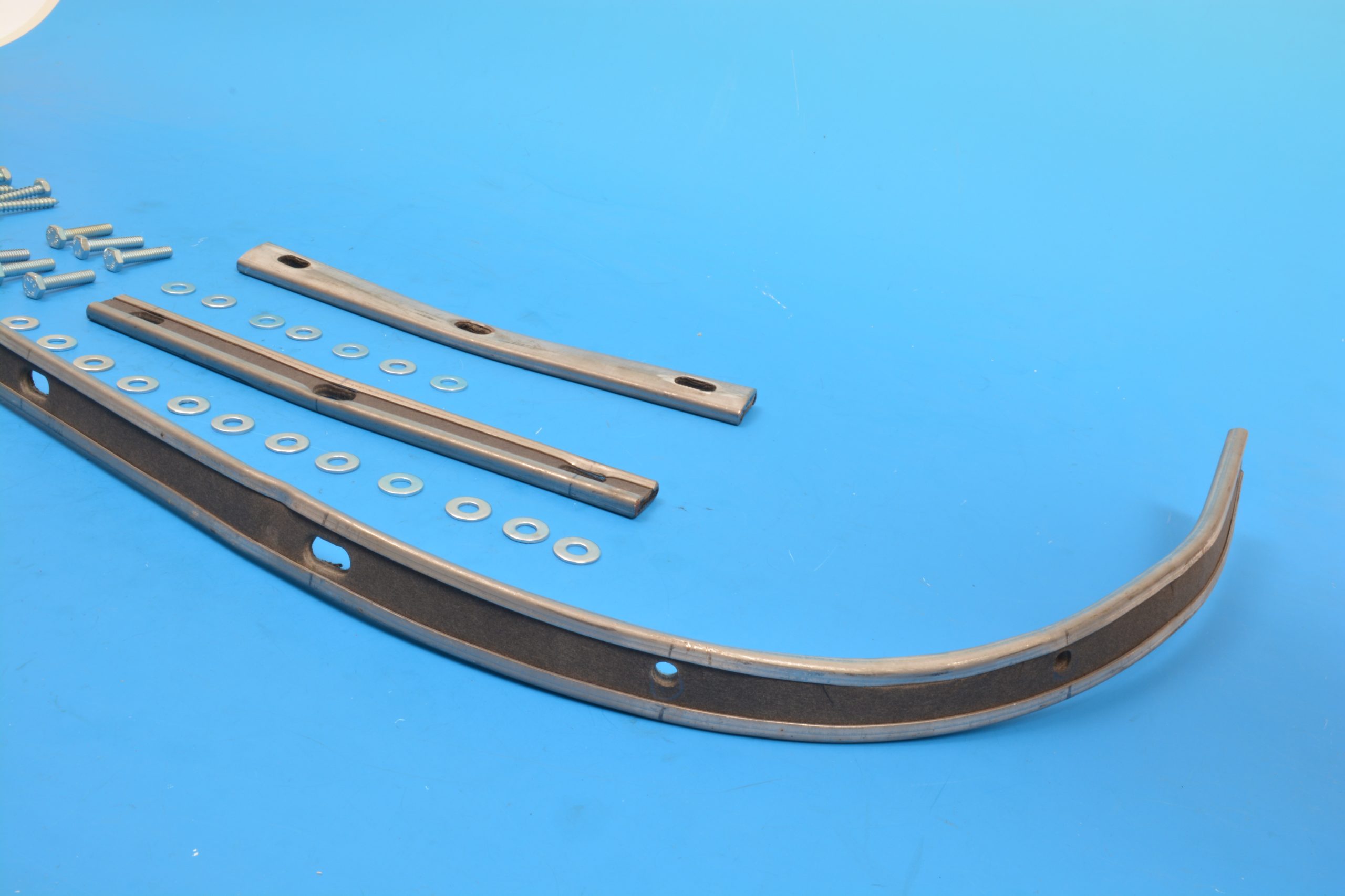 Chevy Convertible Top Rear Tack Rail, 1955-1957