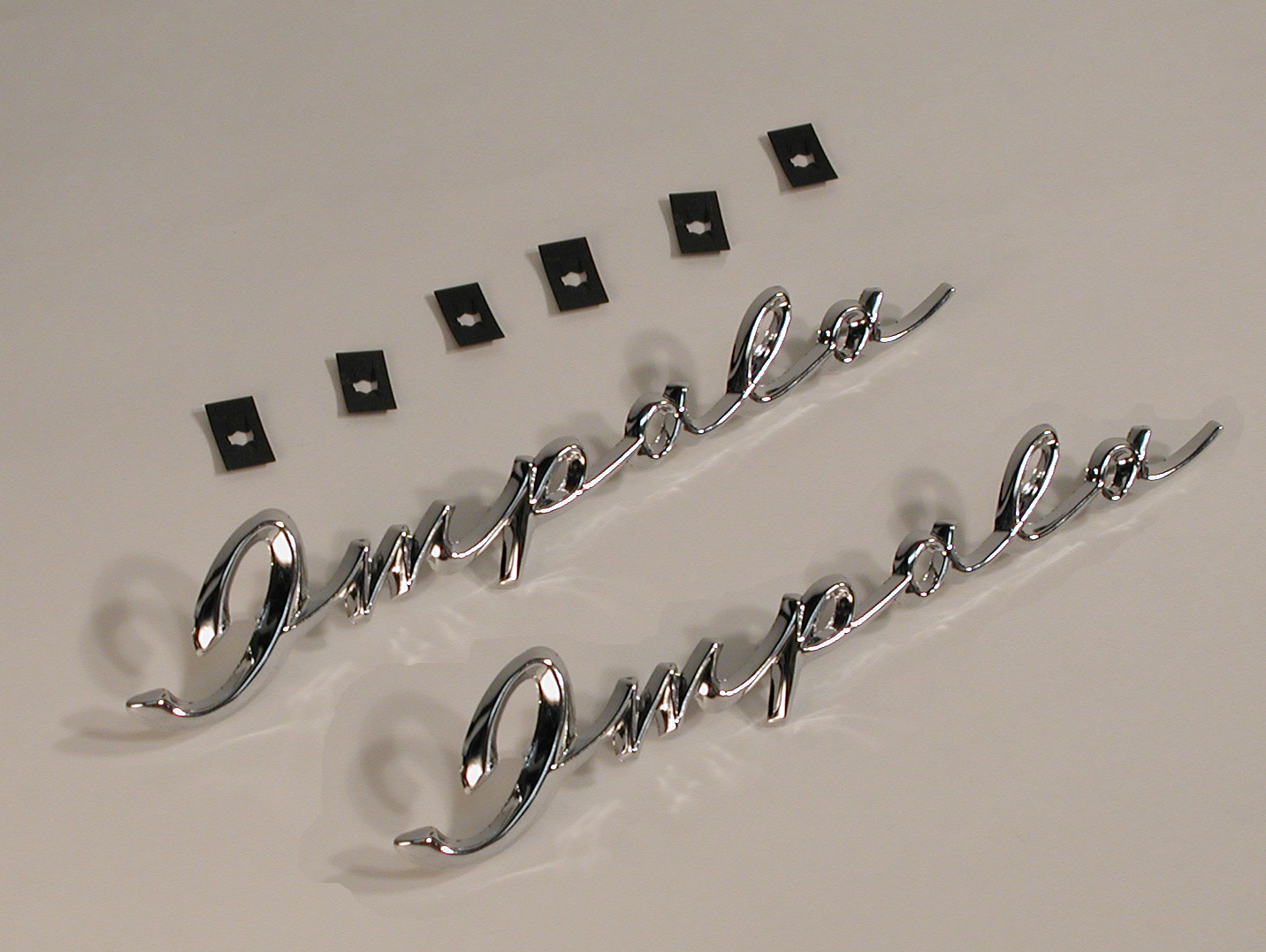 Chevy Quarter Panel Impala Scripts, 1958 - Bowtie Classic Parts - 1955 ...