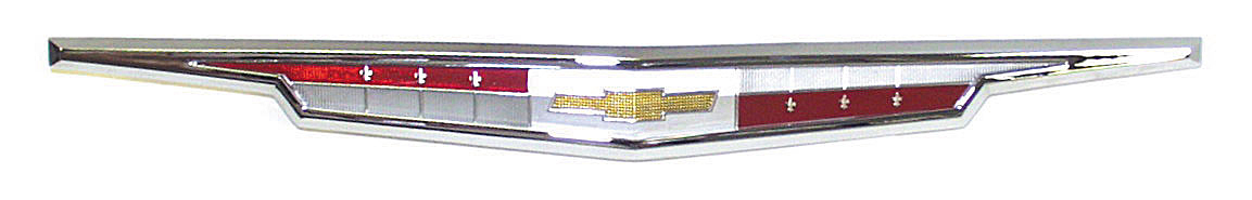 Chevy Trunk Emblem, Complete, 1962 - Bowtie Classic Parts - 1955-1964 ...