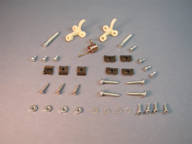 Chevy Headlight Bucket Hardware Kit, Complete, 1955-1957