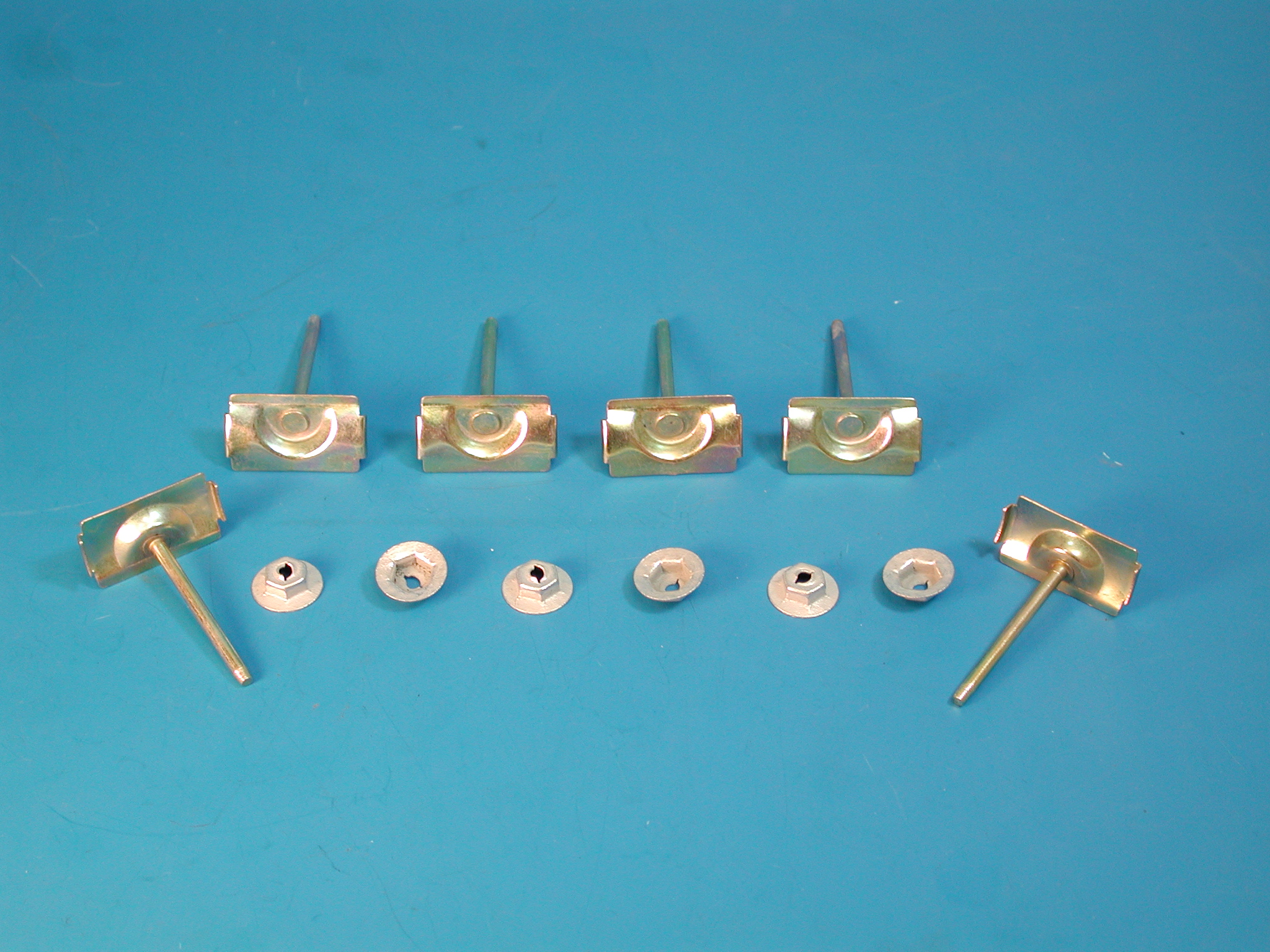 Chevy Windshield Upper Molding Clip Set, 1959-1960