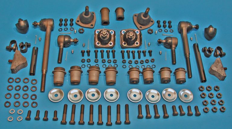 Chevy Front Suspension Rebuild Kit, Power Steering 1955 1956 1957