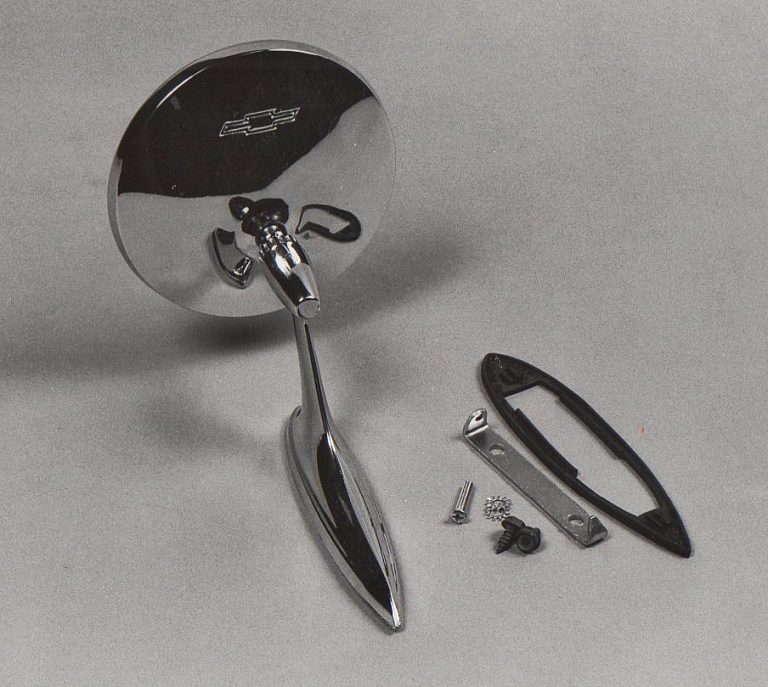 Chevy Outside Rear View Mirror, 1963-1964