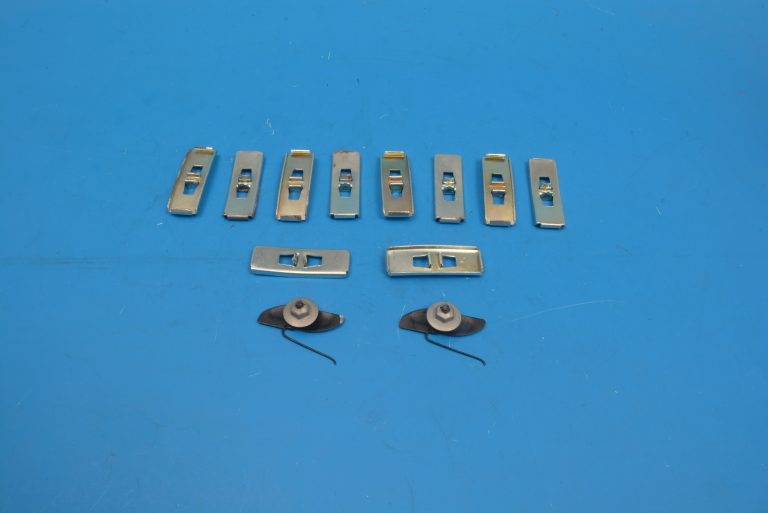 Chevy Rocker Molding Clip Set, Butteryfly-style, 1957 - Bowtie Classic ...